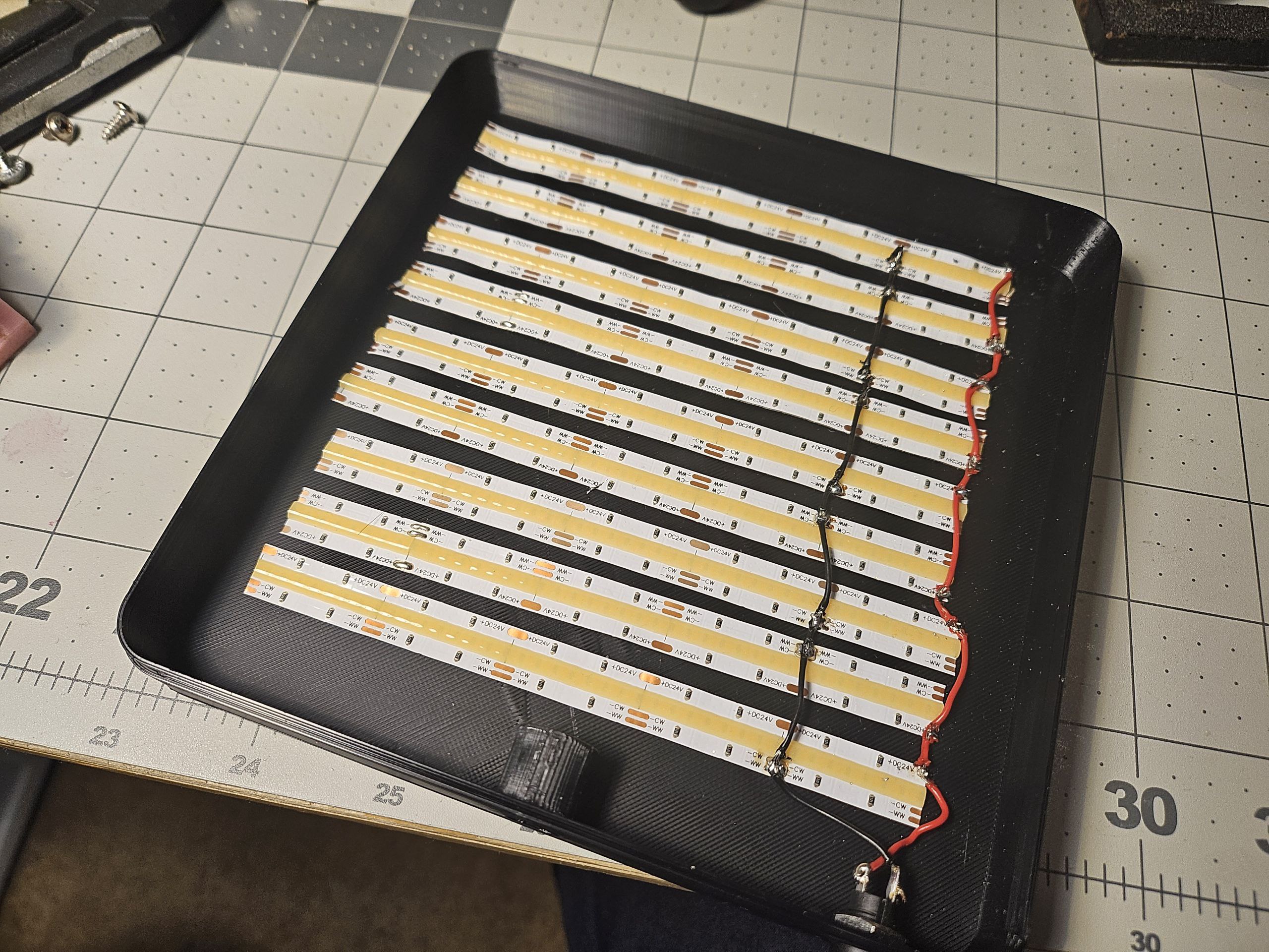Light panel enclosure by mothdotmonster | Download free STL model ...