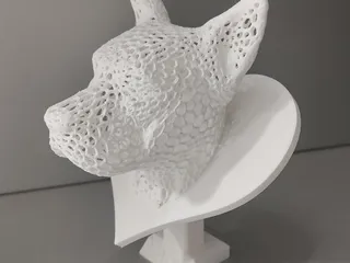 Dog head by AstigmaticEye | Download free STL model | Printables.com