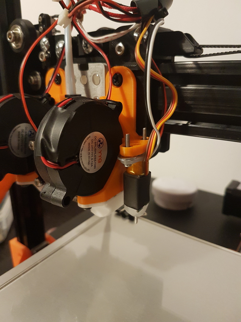 Modular carriage with magnetic hotend mounts and bltouch support - Tevo ...
