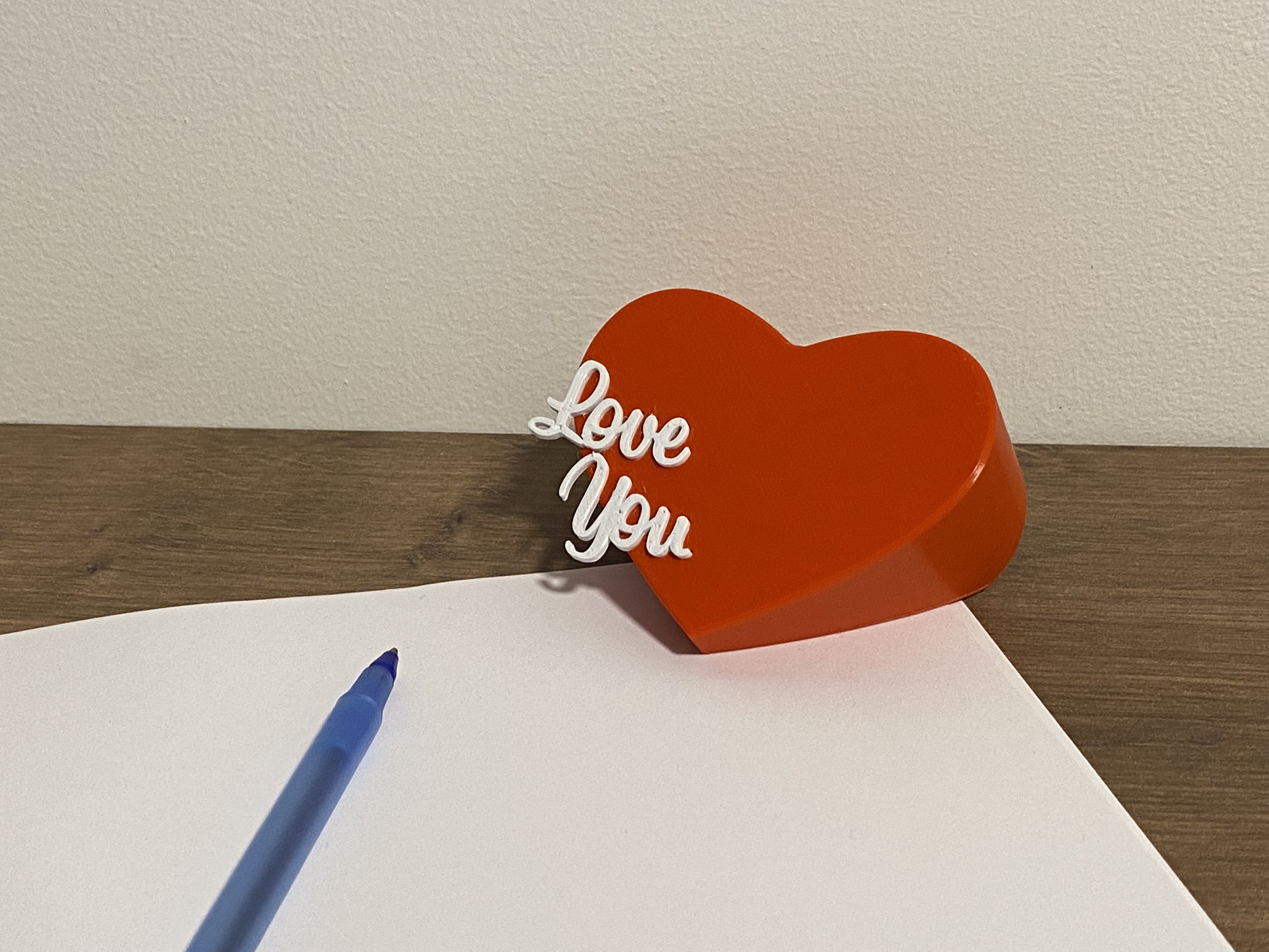 LoveYou Paperweight by MEAFdesigns | Download free STL model ...