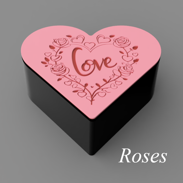 Box Full of Love with Your Choice of Lid (Customizable) by Epiales ...