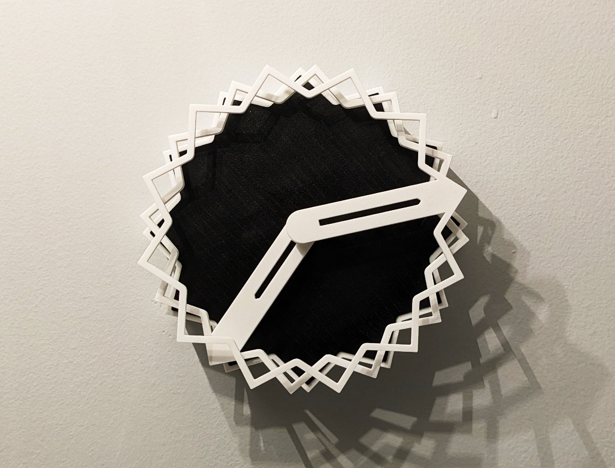 12-Point Star Clock by Steve DeGroof | Download free STL model ...