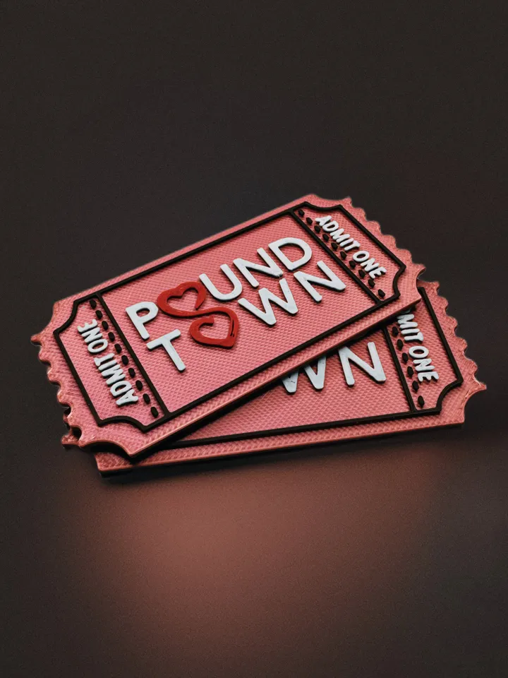 Pound Town [Love Edition Ticket] by Kevin | Download free STL model ...