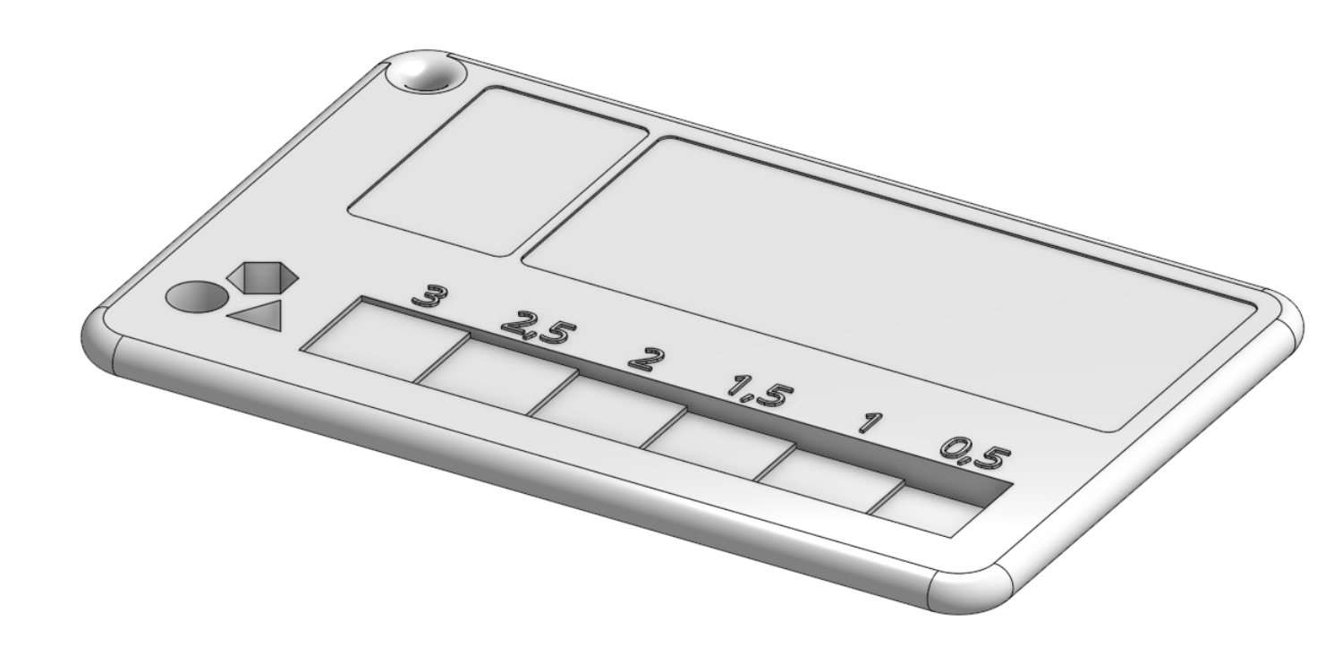 Filament Sample Card by Axel.klmr | Download free STL model ...