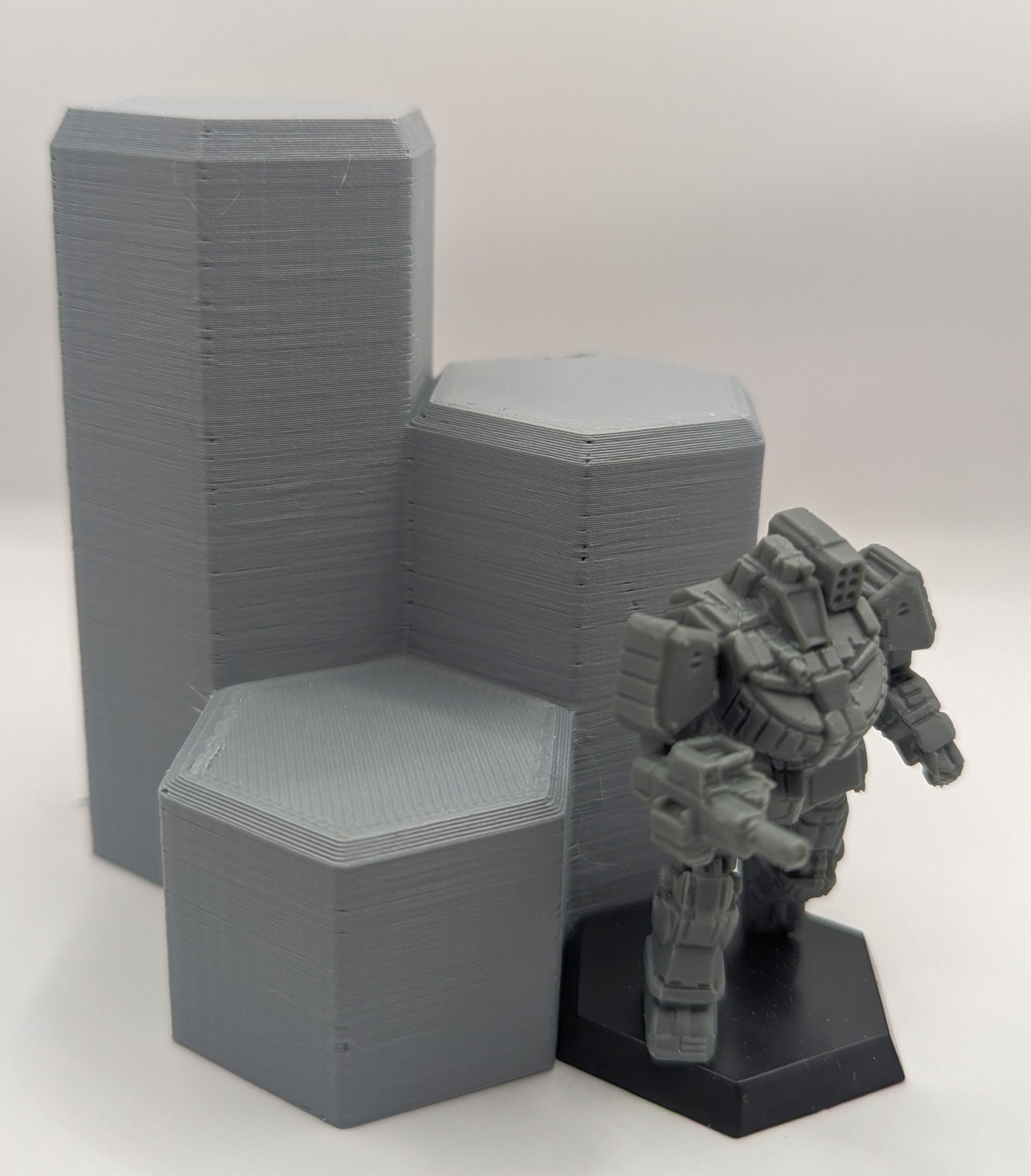 Battletech Elevation Hexes by Josh Hilbert | Download free STL model | Printables.com