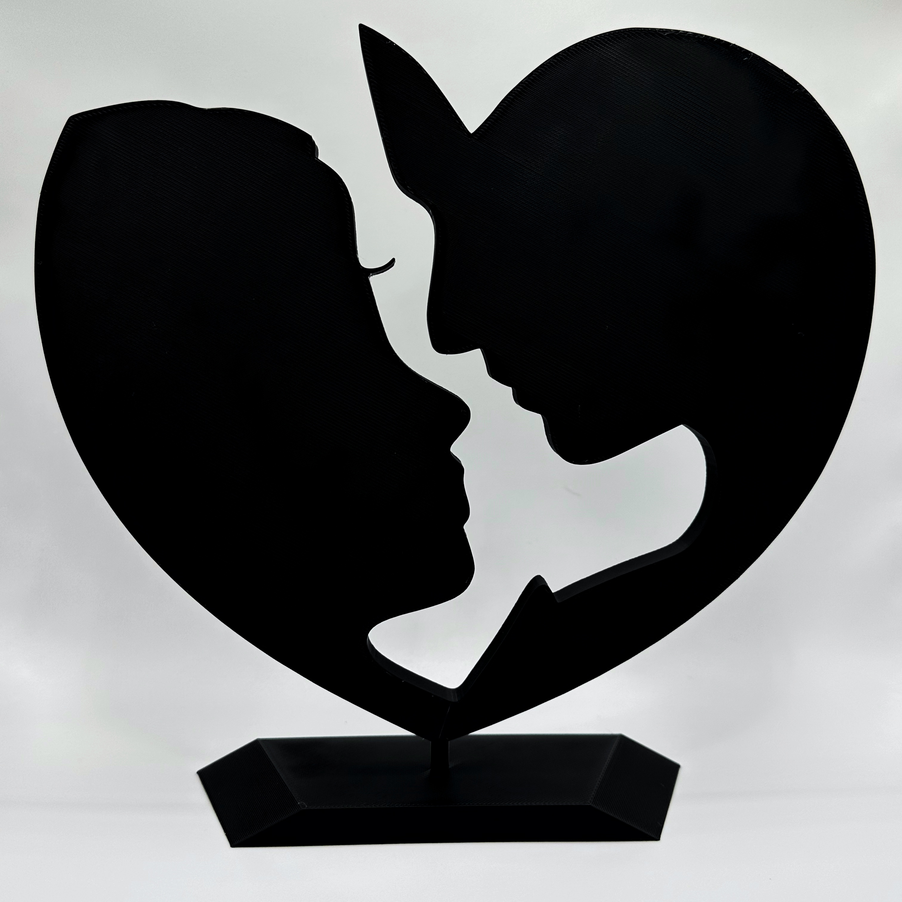 Love Silhouette - Display Stand by Deltree3D | Download free STL model ...
