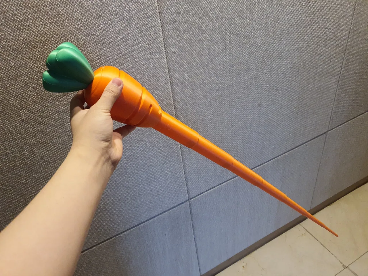 Collapsing Carrot Sword by Maekri | Download free STL model ...