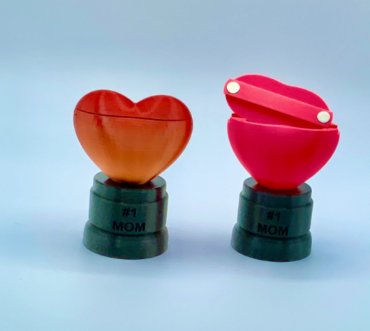 Heart Trophy with magnetic lid gift box by Fadings | Download free STL ...