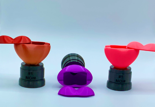 Heart Trophy with magnetic lid gift box by Fadings | Download free STL ...