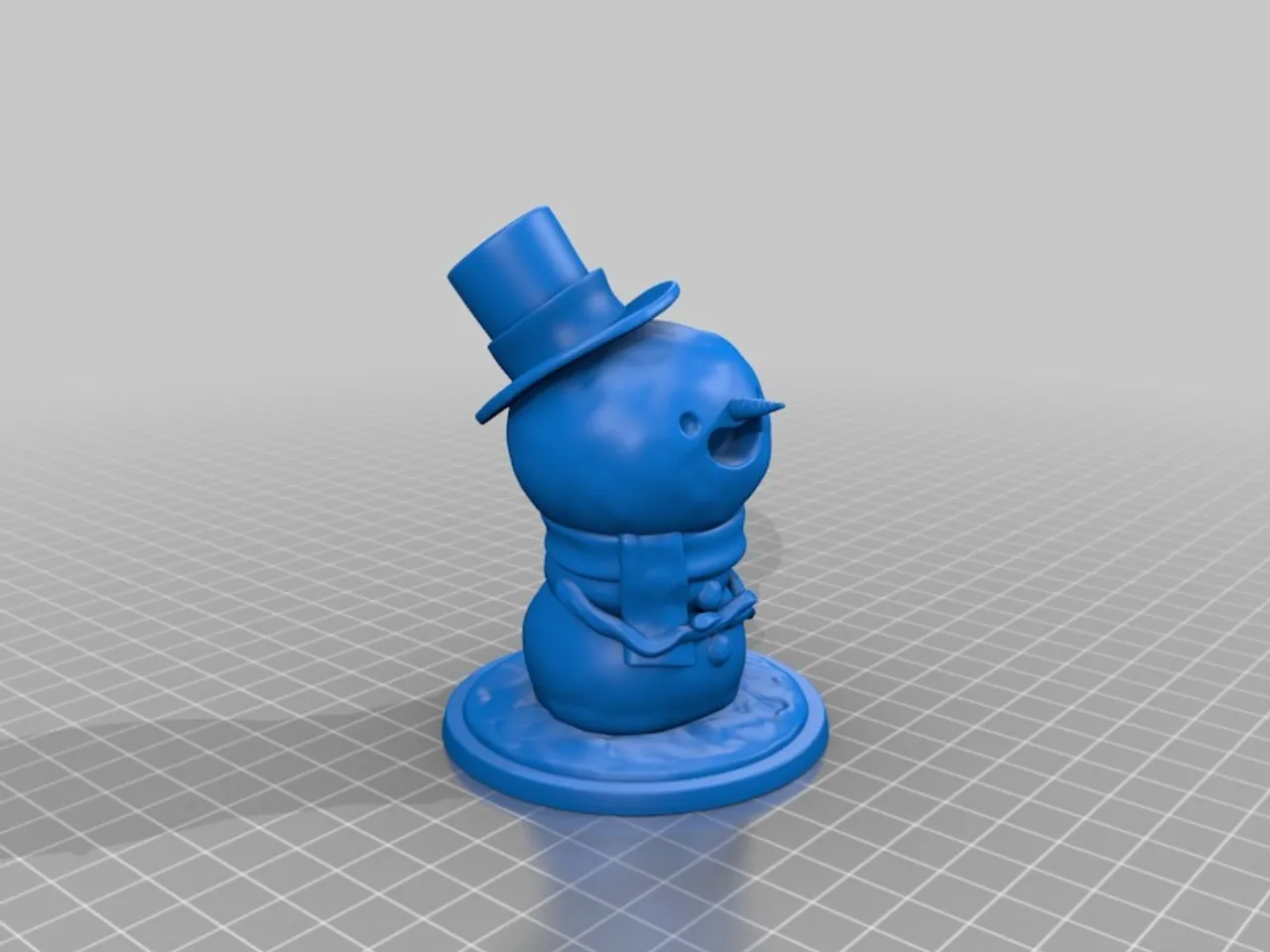 Snowman Decoration and Ornament by uppalong | Download free STL model ...