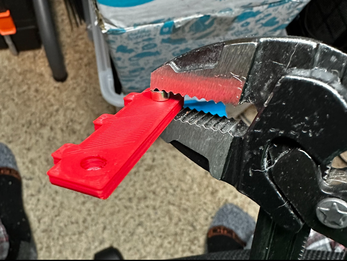 Digital Caliper Metal Shelf Mount with battery storage (Gladiator ...