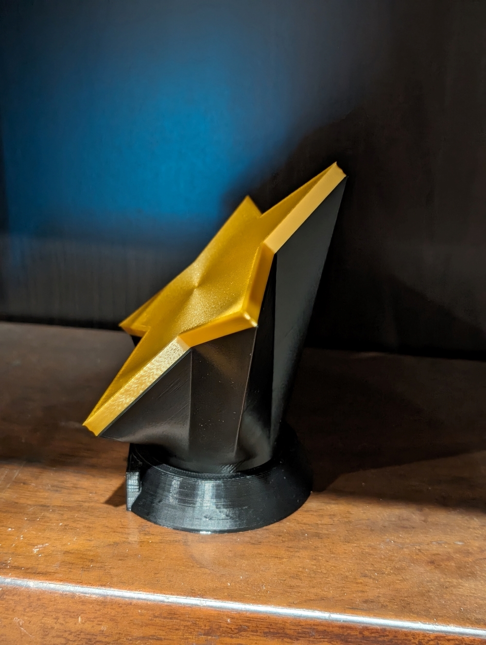 Star Trophy with base label by Phil K | Download free STL model ...