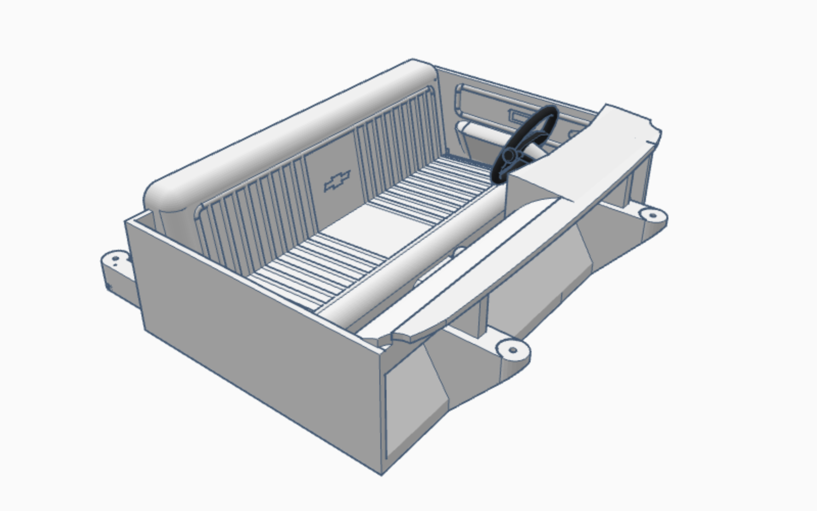 trx4m k10 interior 1/18 scale von Stamtrax | Kostenloses STL-Modell ...