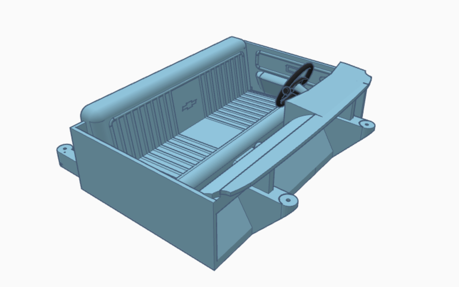 trx4m k10 interior 1/18 scale von Stamtrax | Kostenloses STL-Modell ...