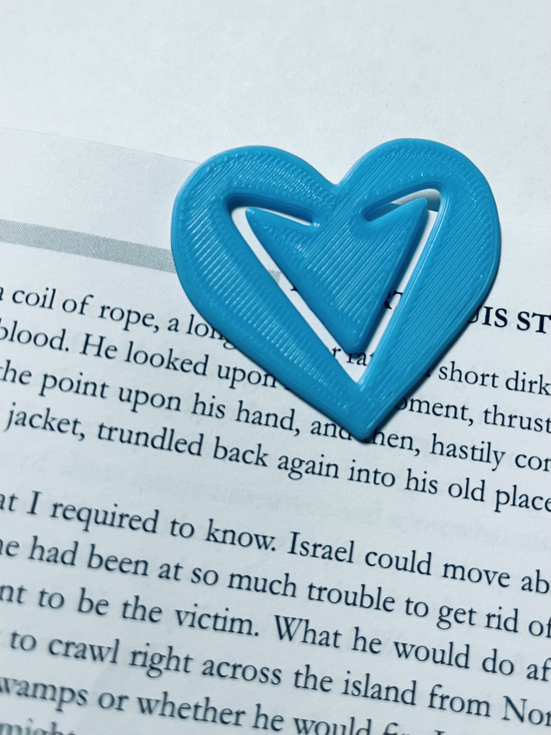 Heart shaped bookmark by Allavalle 5656 | Download free STL model ...