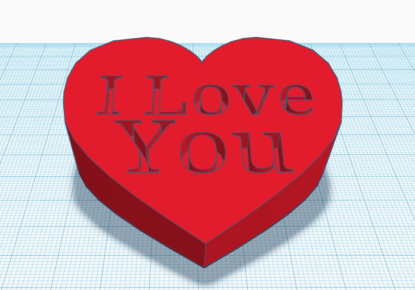 I Love You Heart by CapitaineWILL | Download free STL model ...