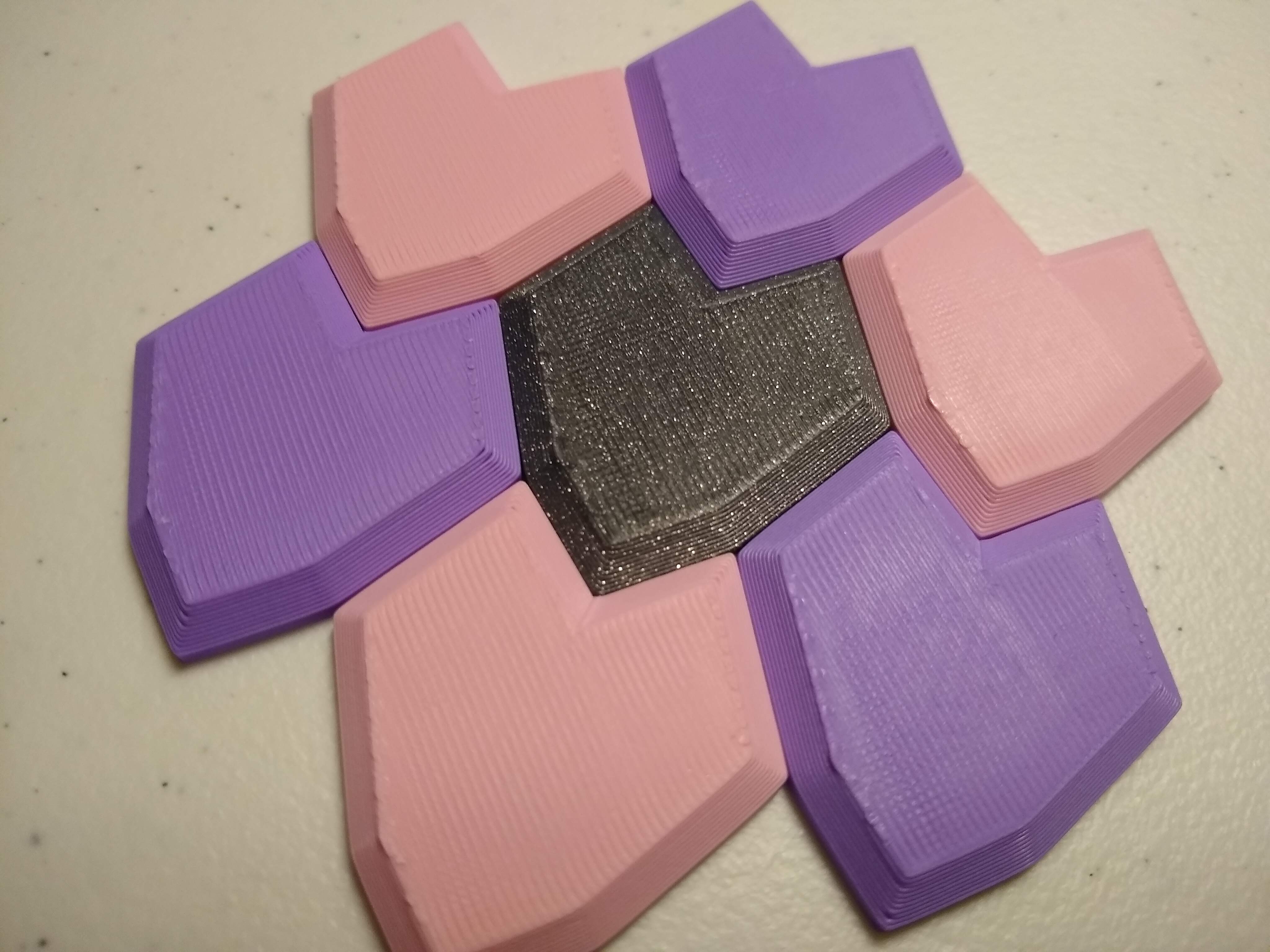 Infinite Love Heart Tessellating Tiles by Yxaj | Download free STL ...