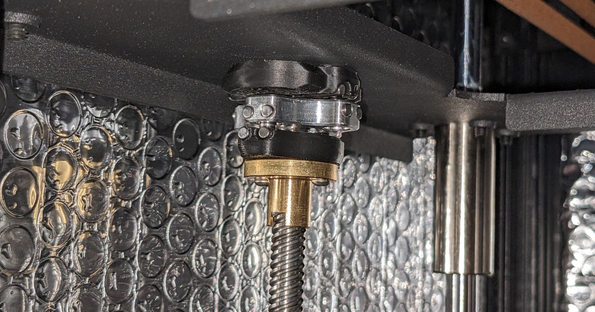 WobbleX Adapter for Flying Bear Reborn 2 by Kai | Download free STL ...