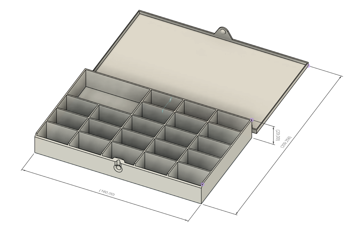 Sensor Storage Case by BluE_BrO | Download free STL model | Printables.com