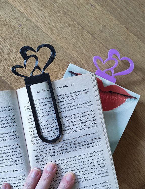 Bookmark Hearts by webkuk | Download free STL model | Printables.com