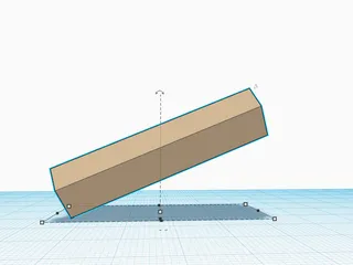 45 degree angled channel by fnafdev | Download free STL model ...