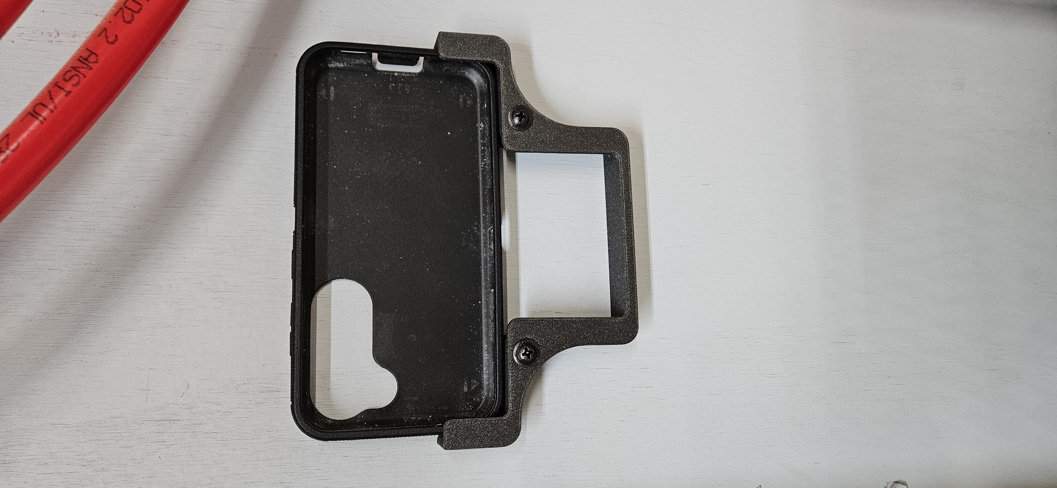 Phone - Flat Wall Mount by AVDesignWorks | Download free STL model ...