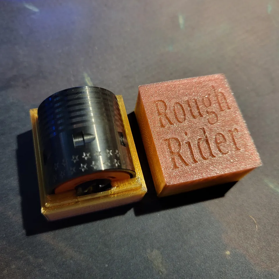 Heritage Rough Rider Cylinder Box by RojoGrande | Download free STL ...