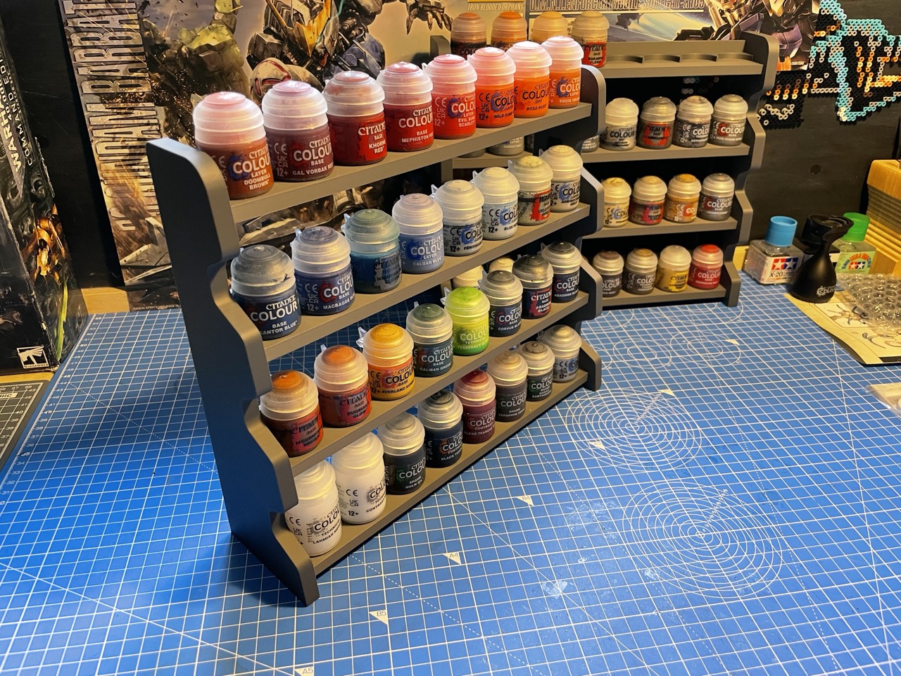 Citadel Miniature Paint Pot Rack / Stand od autora jonnyboy_star ...