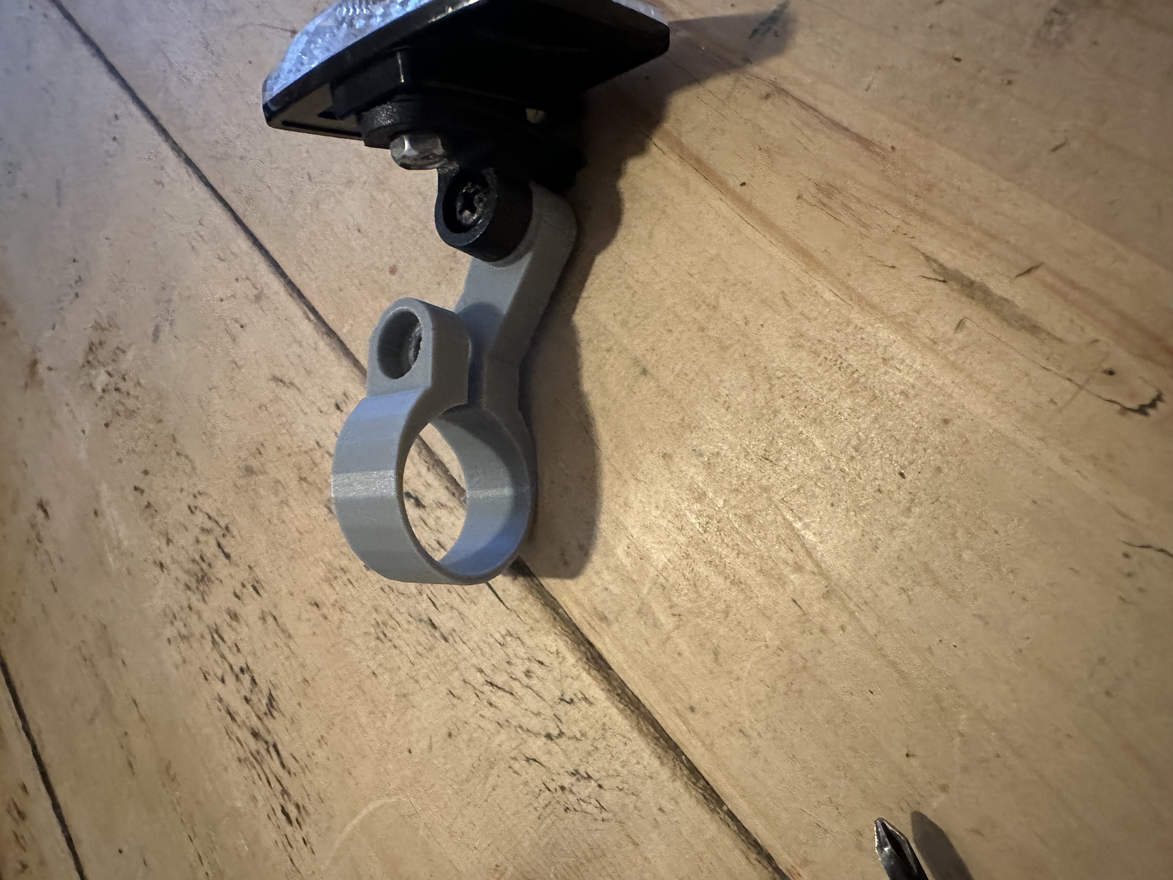 Bicycle reflector bracket by The Son Of Wil | Download free STL model ...