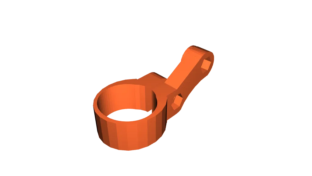Bicycle reflector bracket by The Son Of Wil | Download free STL model ...