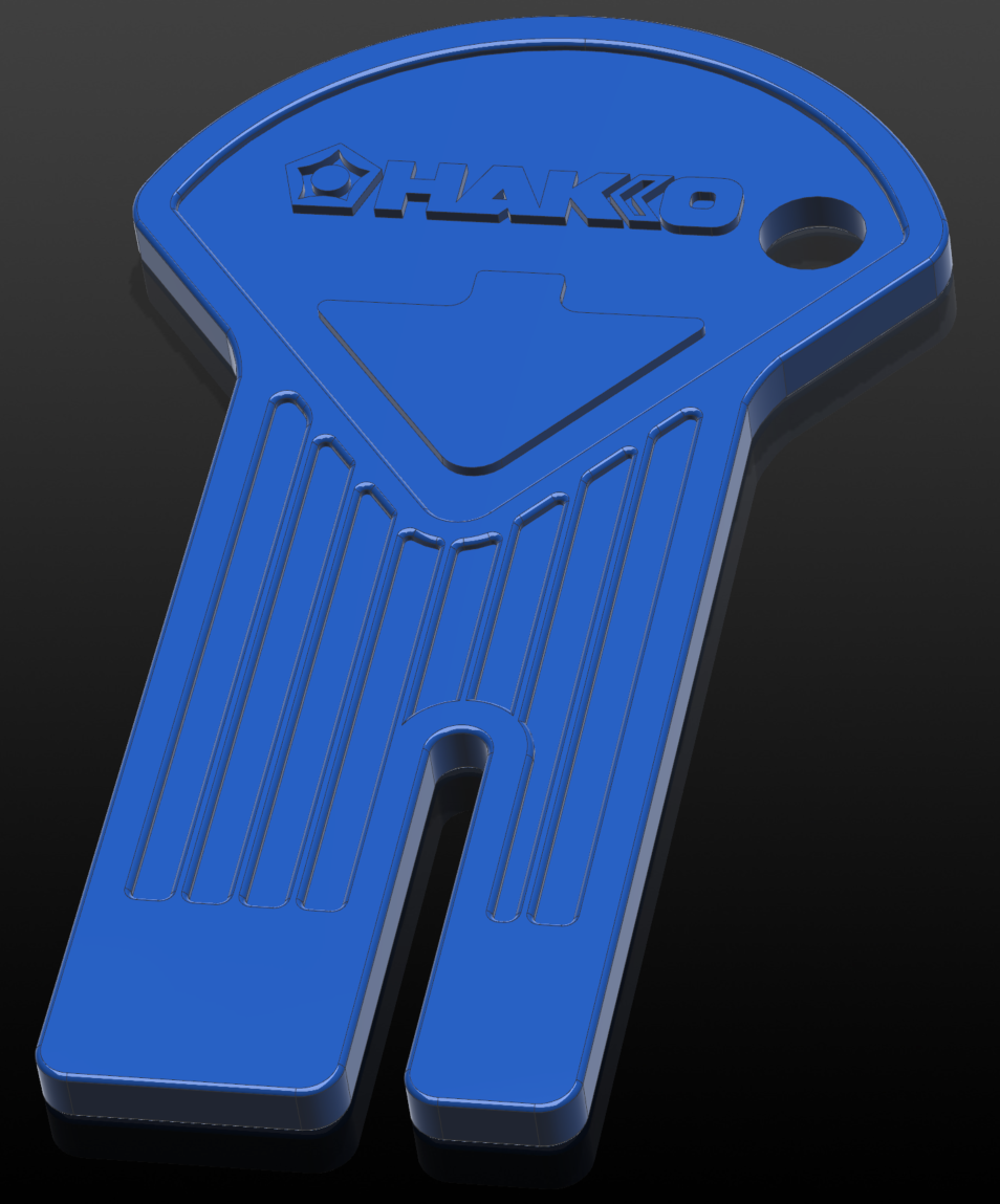 Hakko key B2972 by Anthon Riis | Download free STL model | Printables.com