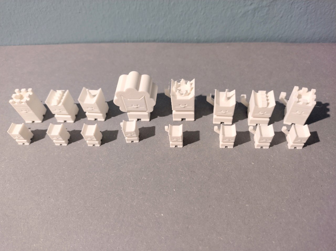 Cali Cat Chess by Magda j | Download free STL model | Printables.com