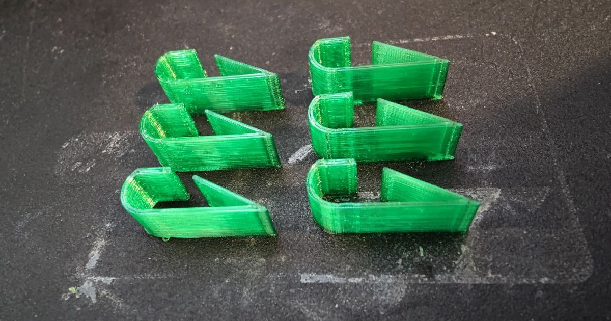 Cable clip by Lexus59 | Download free STL model | Printables.com