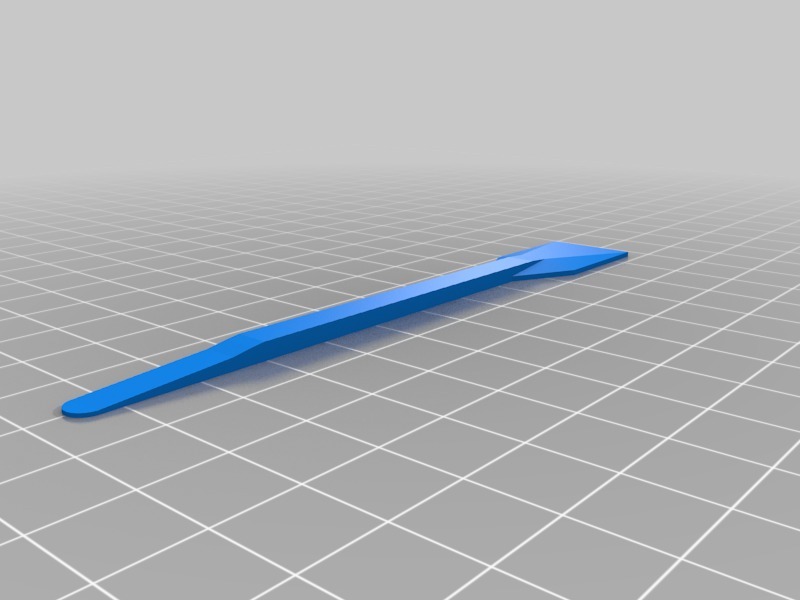Epoxy mixing spatula and spreader by Les Kaye | Download free STL model ...