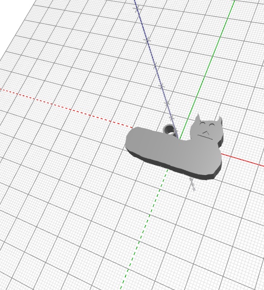 flat cat / katze by justus key | Download free STL model | Printables.com