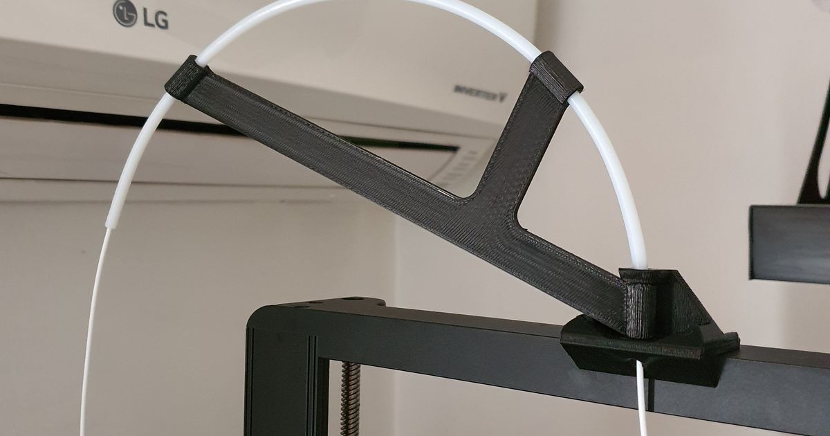 Ender-3 V3 SE filament front guide by Jorge L. Vargas | Download free ...