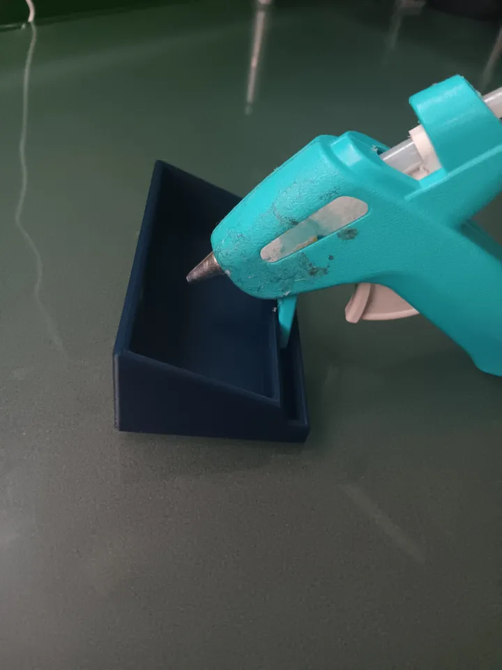 Hot glue gun drip pan by james.org | Download free STL model ...