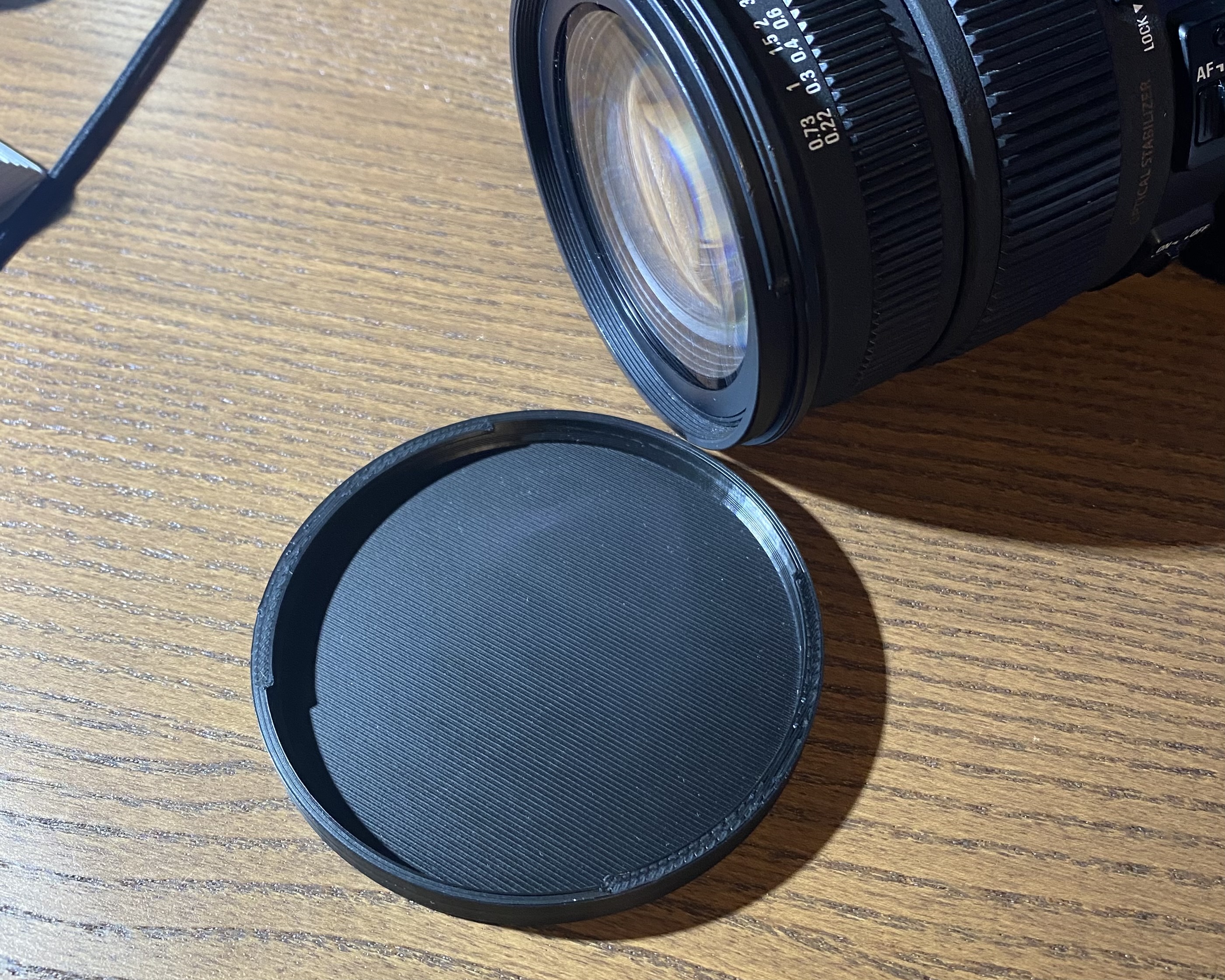 Sigma 17-70mm Lens cap by Aristotelis | Download free STL model ...