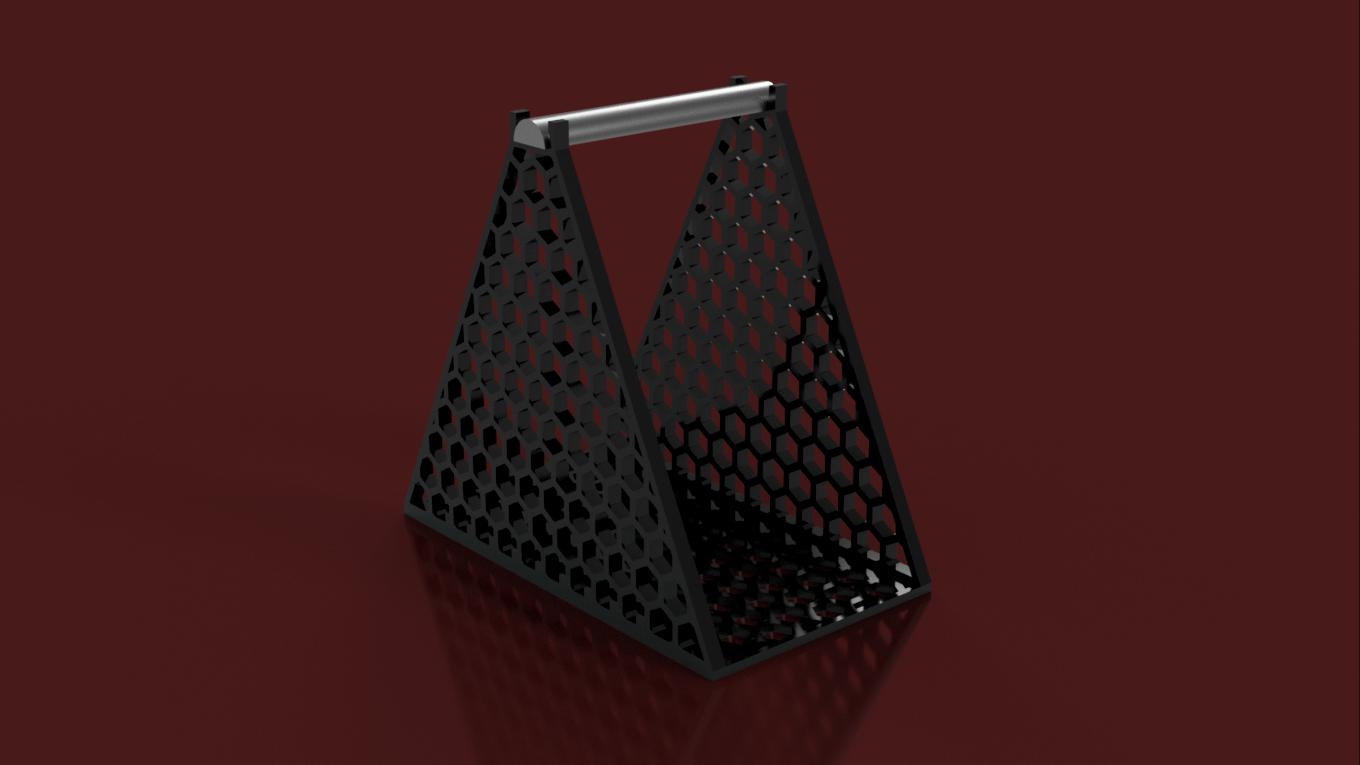 Filament Roller/Holder with Hexagonal Pattern by Ian | Download free ...