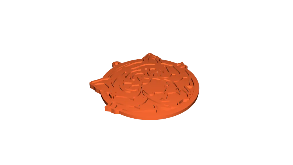 Fortnite Oscar's Medallion keychain / Pendant - small by Ts3D ...