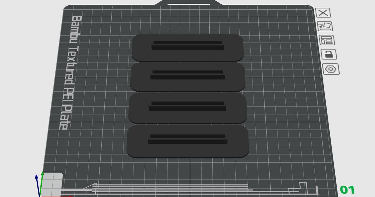 Base for 2D by V3Dprint | Download free STL model | Printables.com