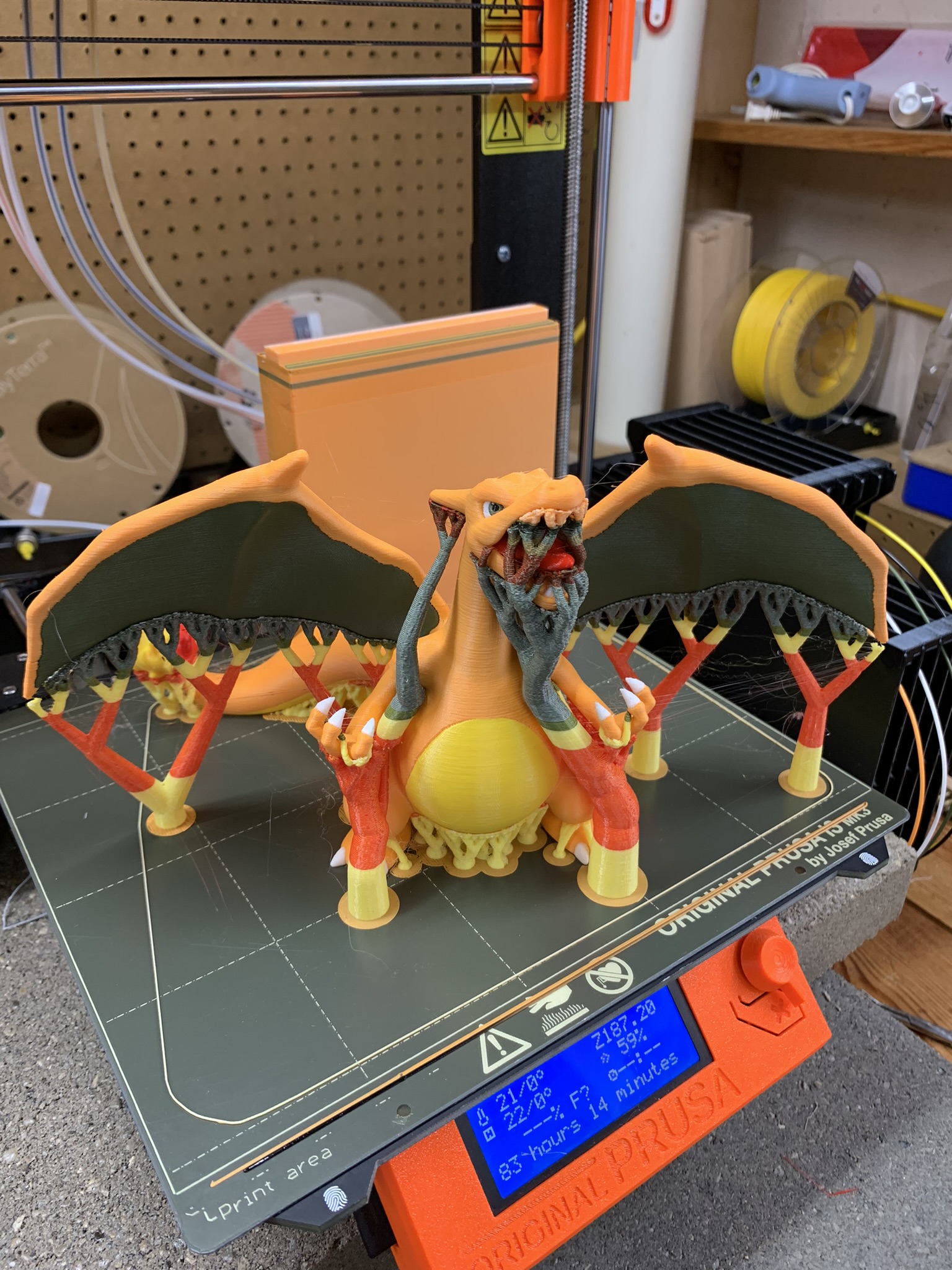5 (+1) Color MMU Charizard Remix by gordonpd | Download free STL model ...