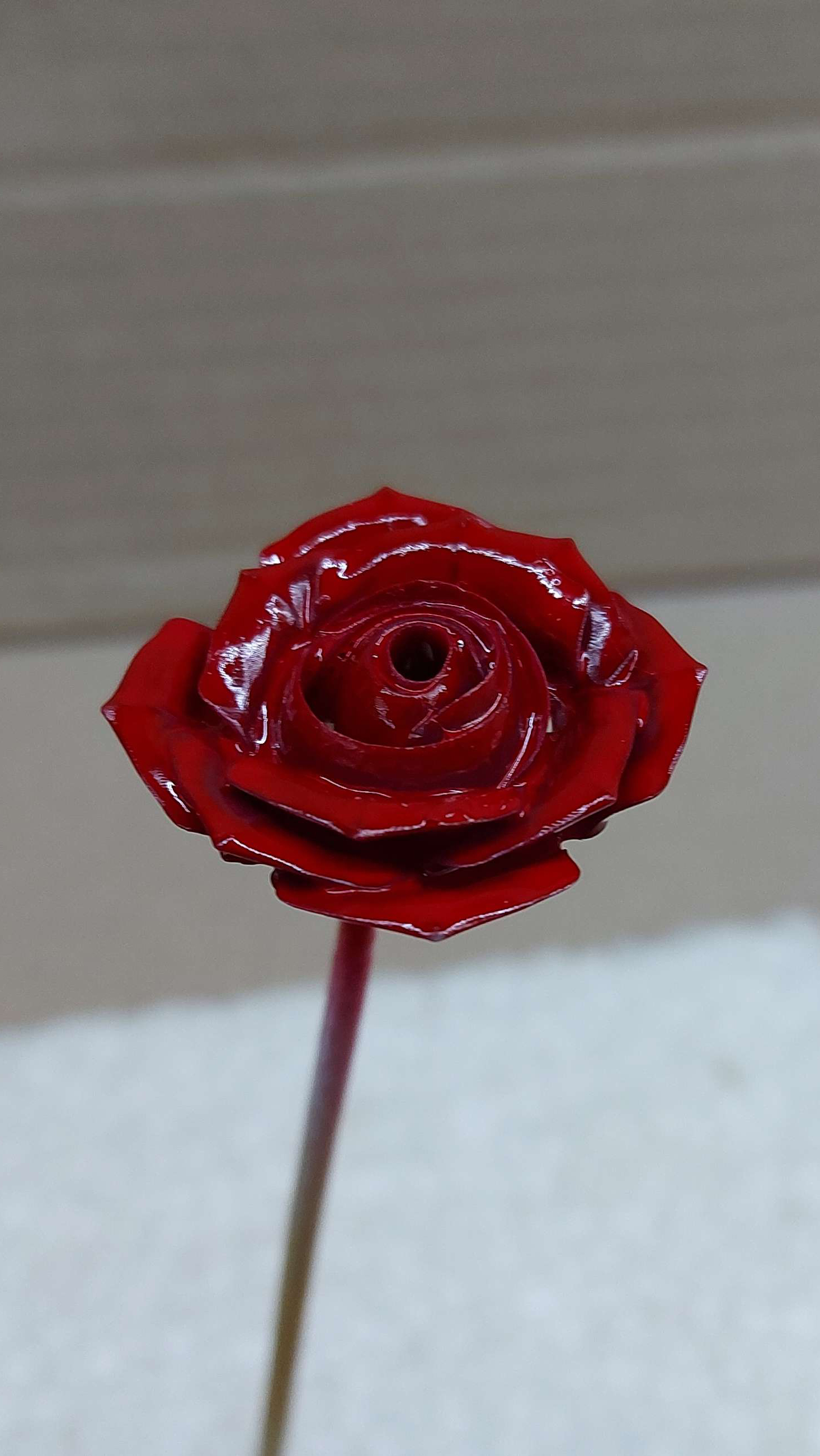 Red Rose Pendant by Self Taught Stuff | Download free STL model ...