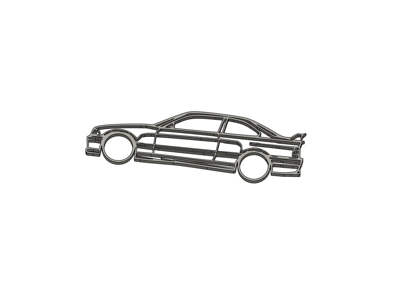 BMW e36 coupé by Pablo Hernández Bernal | Download free STL model ...