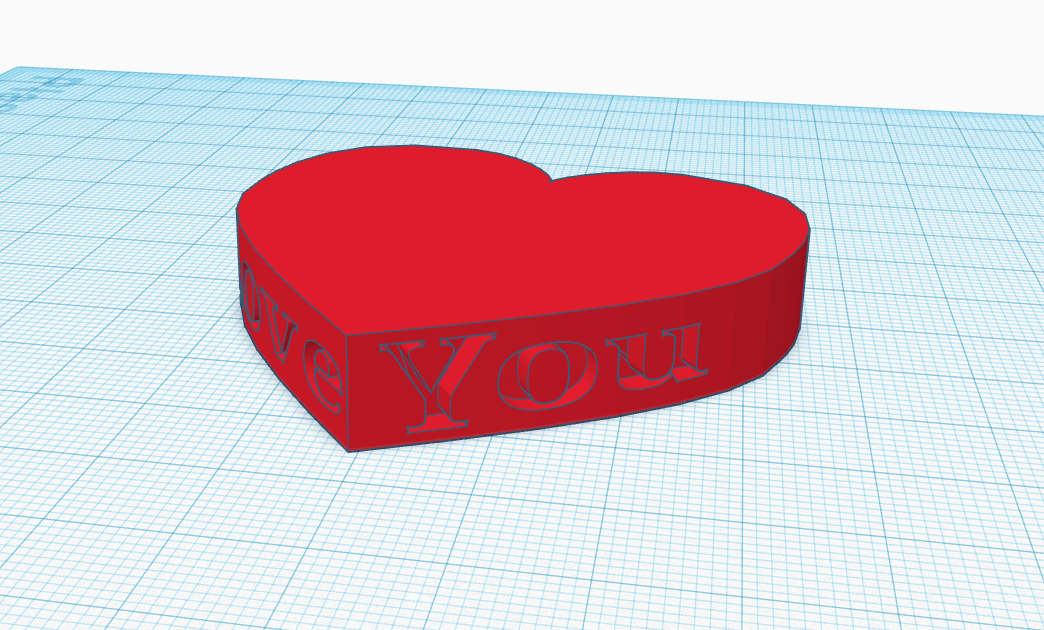 I love You heart by I_kosa_I | Download free STL model | Printables.com