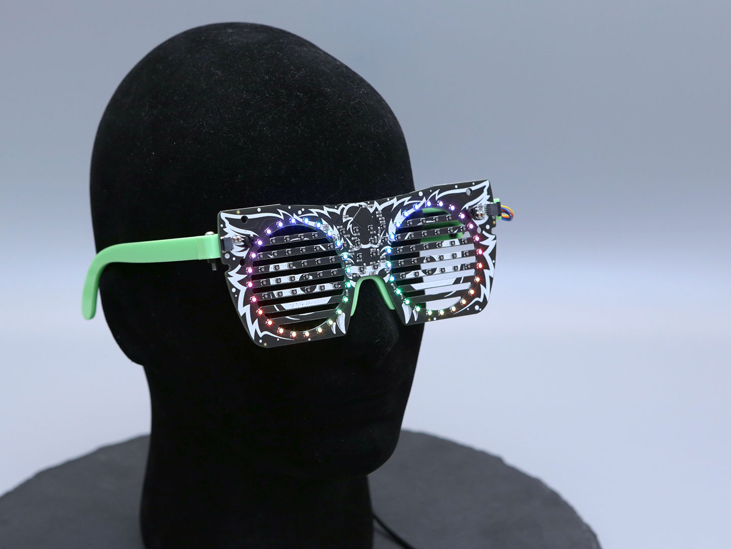 LED Glasses Frame IS31FL3741 by Adafruit | Download free STL model ...