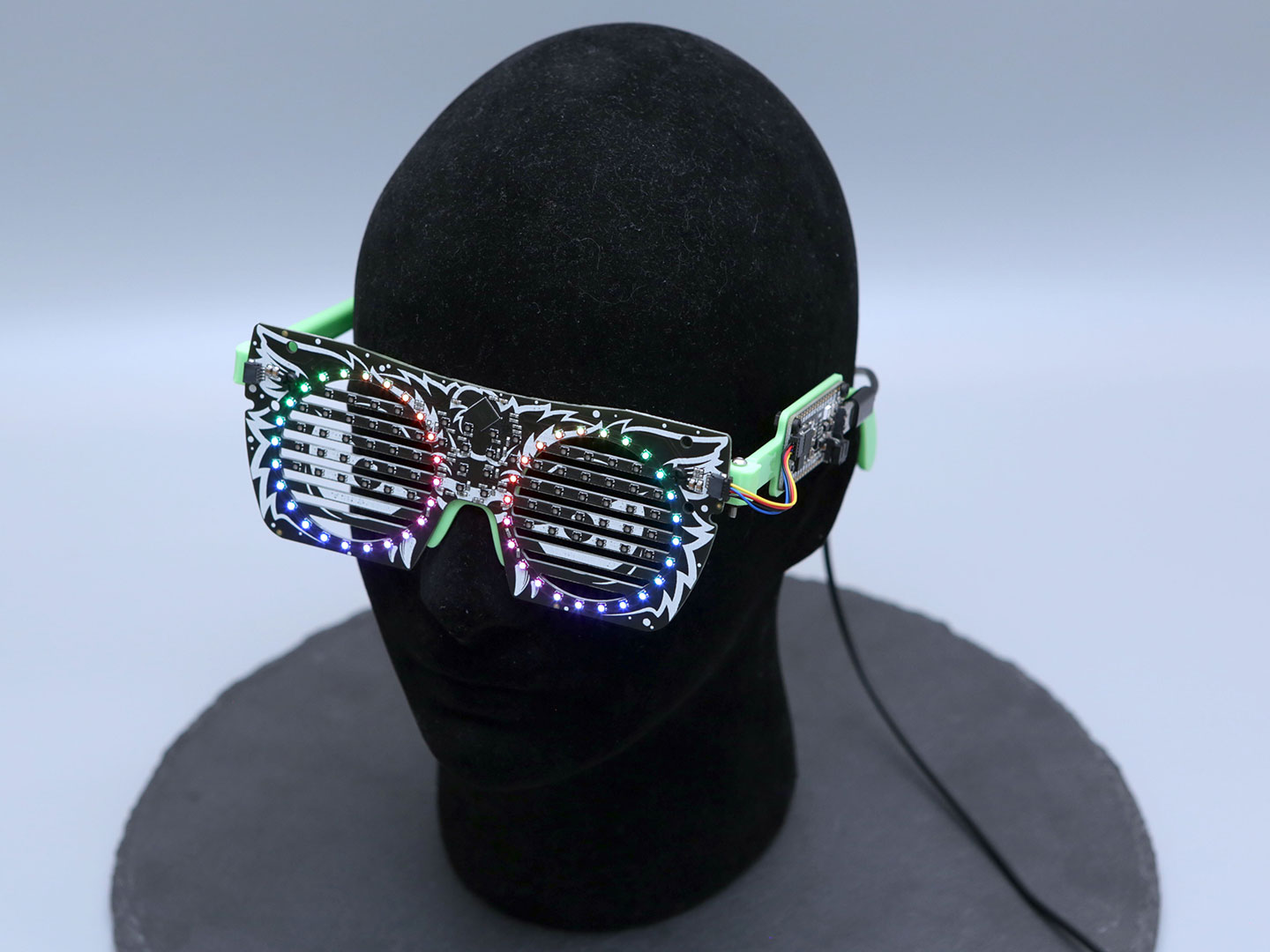 LED Glasses Frame IS31FL3741 by Adafruit | Download free STL model ...