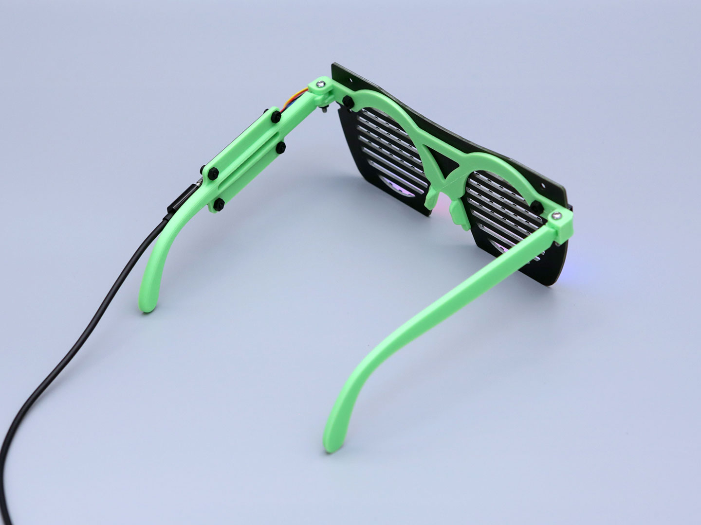 LED Glasses Frame IS31FL3741 by Adafruit | Download free STL model ...