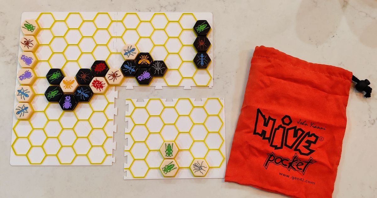 Hive board game (Pocket Edition) by Karbonfiber | Download free STL ...