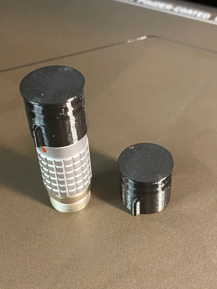 LEMO connector cover by M1ke | Download free STL model | Printables.com